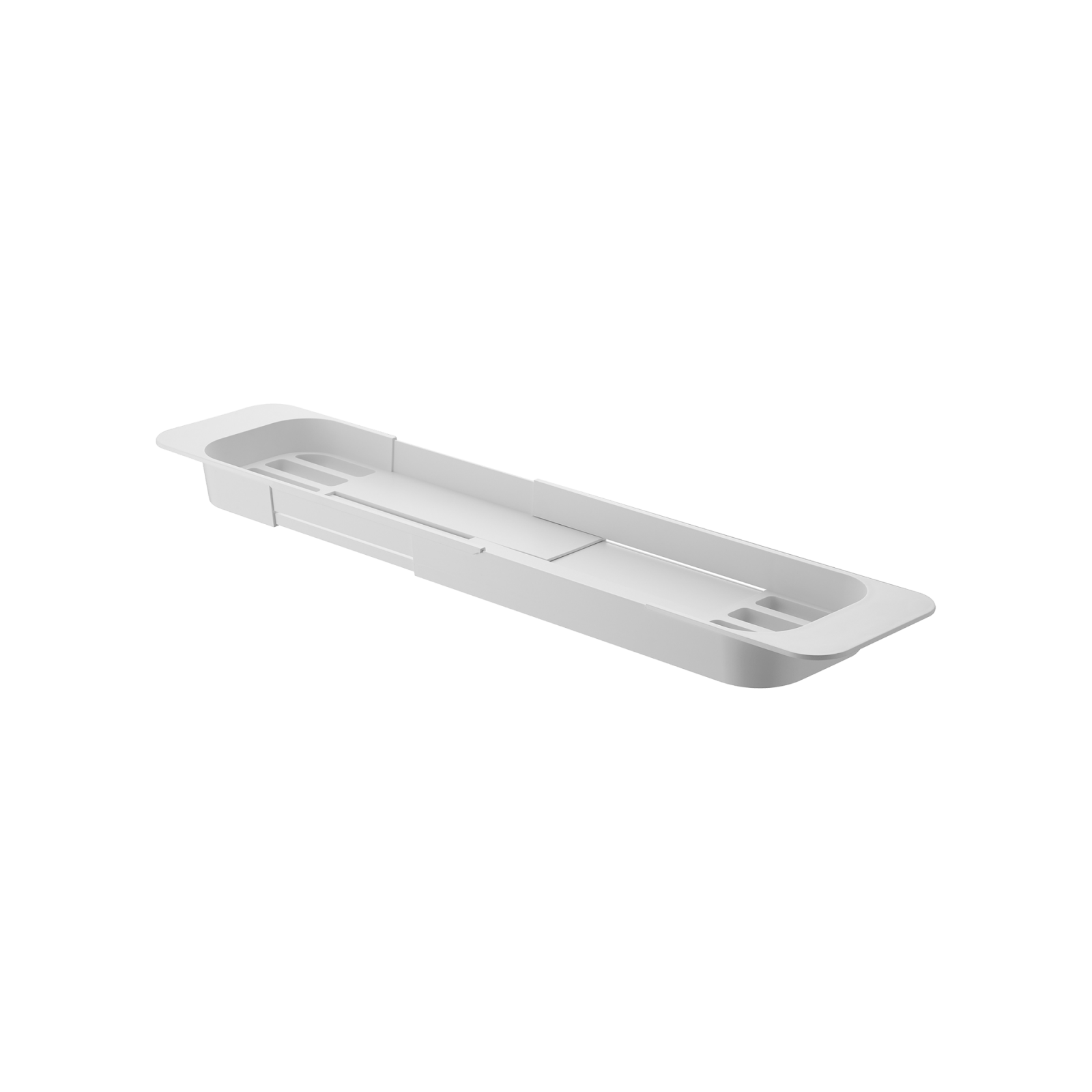 Expandable Resin Bathtub Caddy | socius design