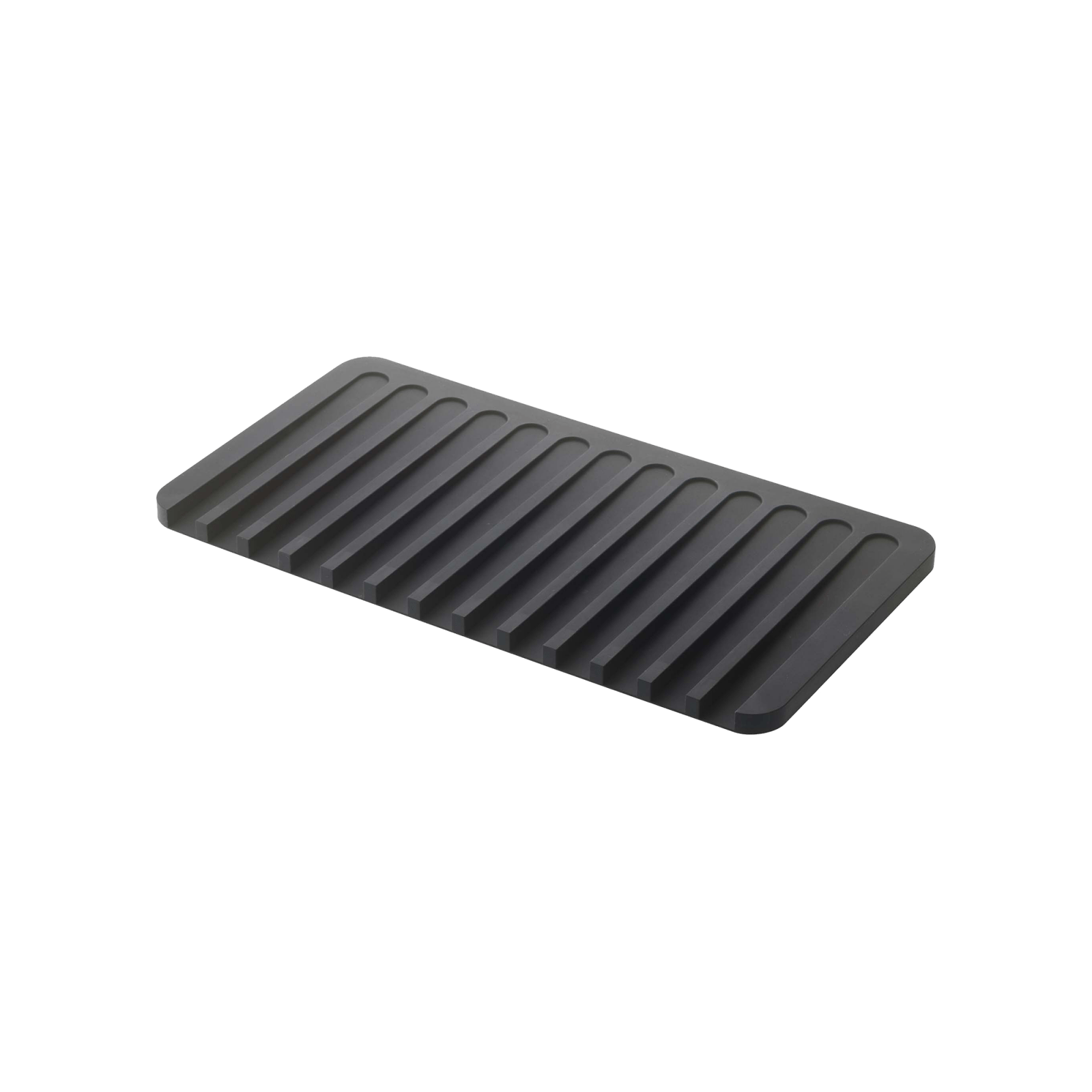 Black Self-Draining Silicone Drying Board · Yamazaki Home | socius design