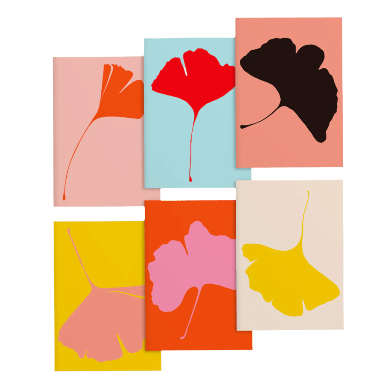 Ginko Pop Notecard Set | socius design