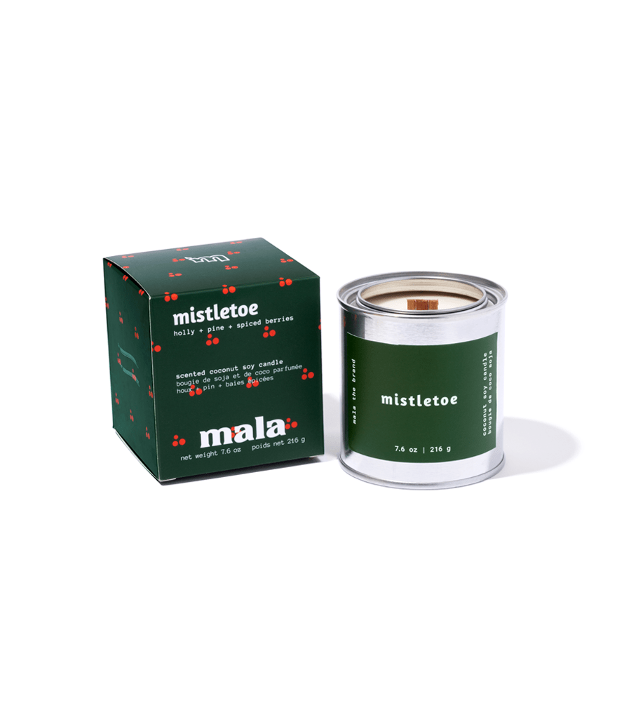 Mistletoe Scented Candle | Mala the Brand | socius design shop
