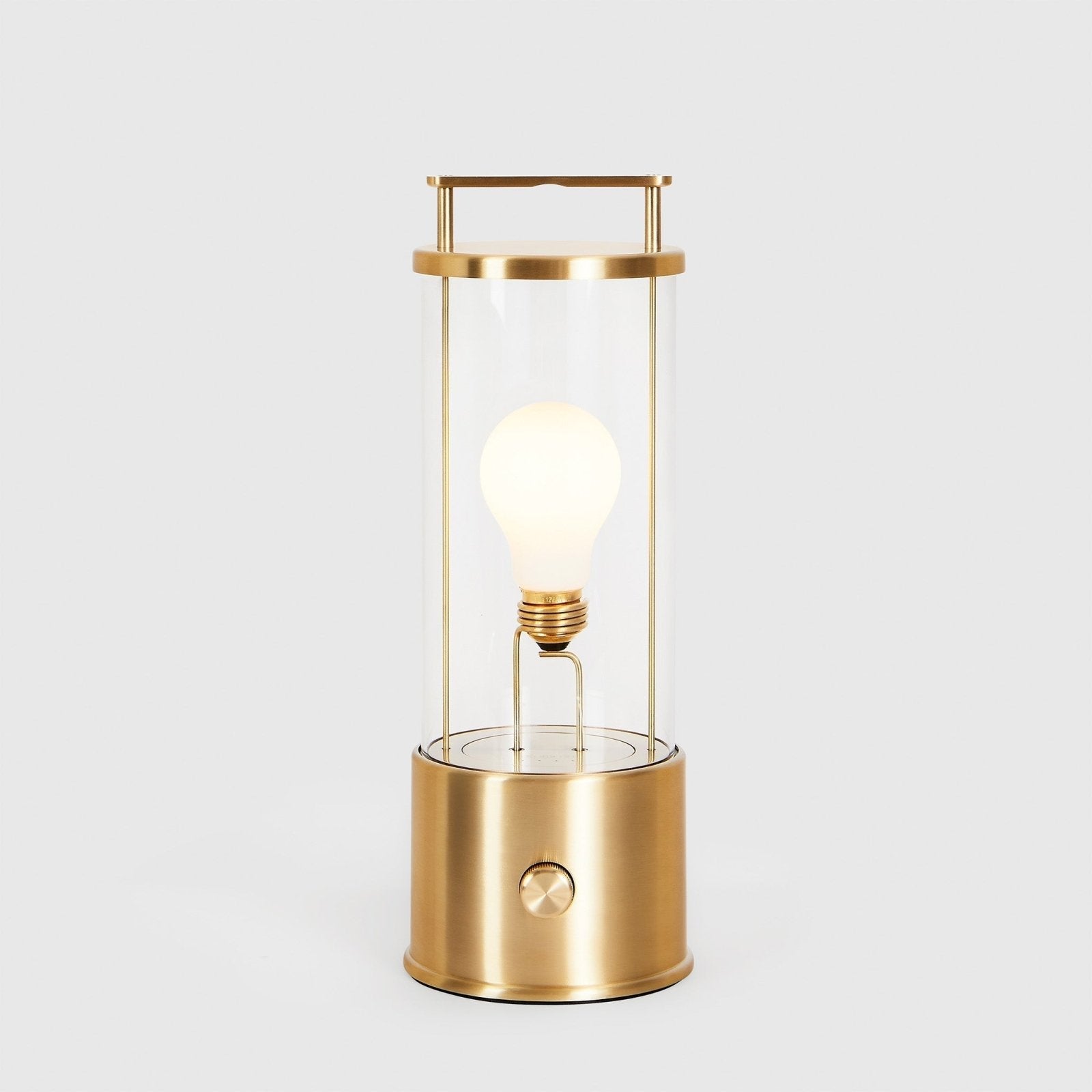 The Muse Portable Lamp in Solid Brass | socius design shop